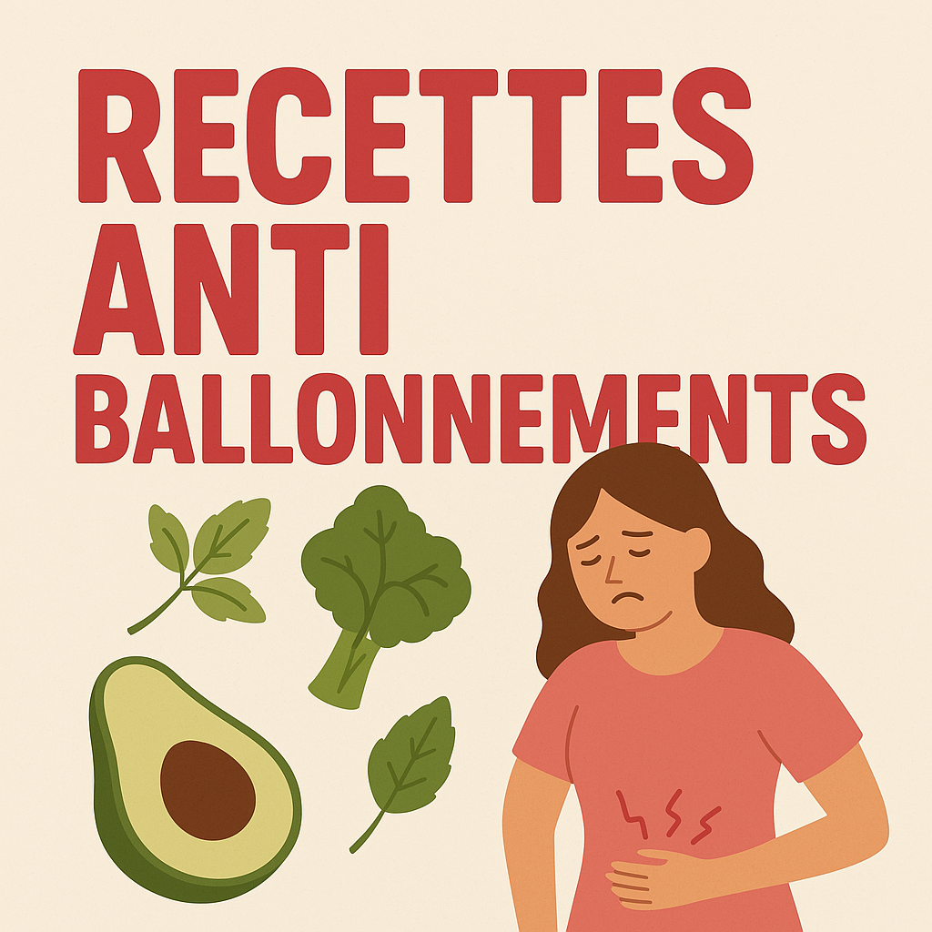 Recettes anti ballonnements : 1 semaine de menu