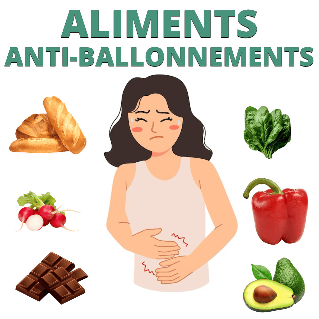 Liste aliments anti-ballonnements